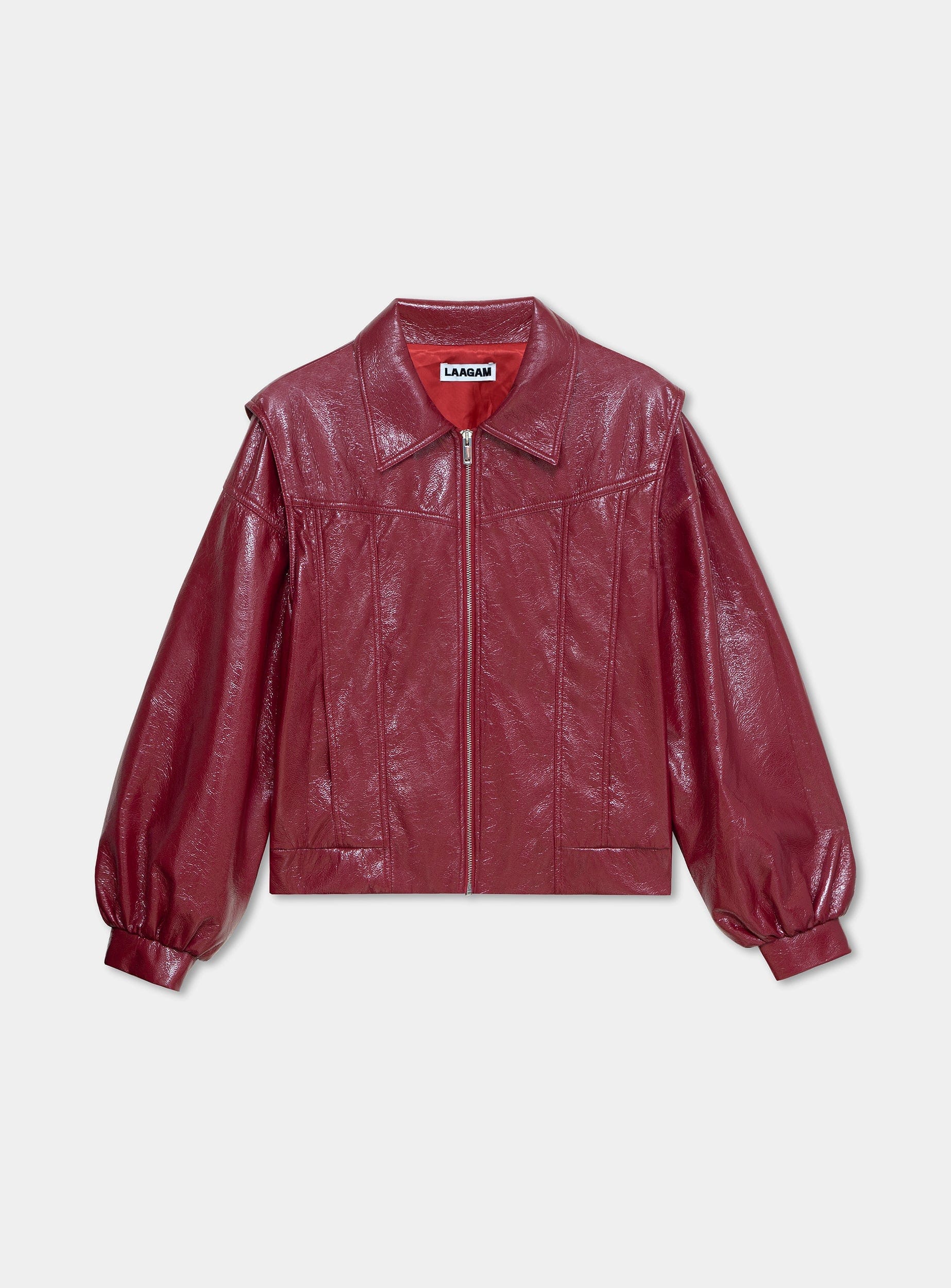 CUPIDO RED BOMBER JACKET – LAAGAM